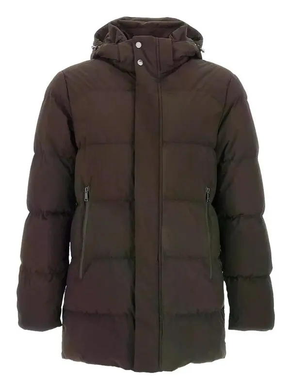 Paul & Shark Typhoon Platinum Down Jacket - Brown