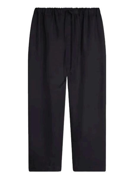 Phoebe Philo Elastic Waist Casual Pants - Black