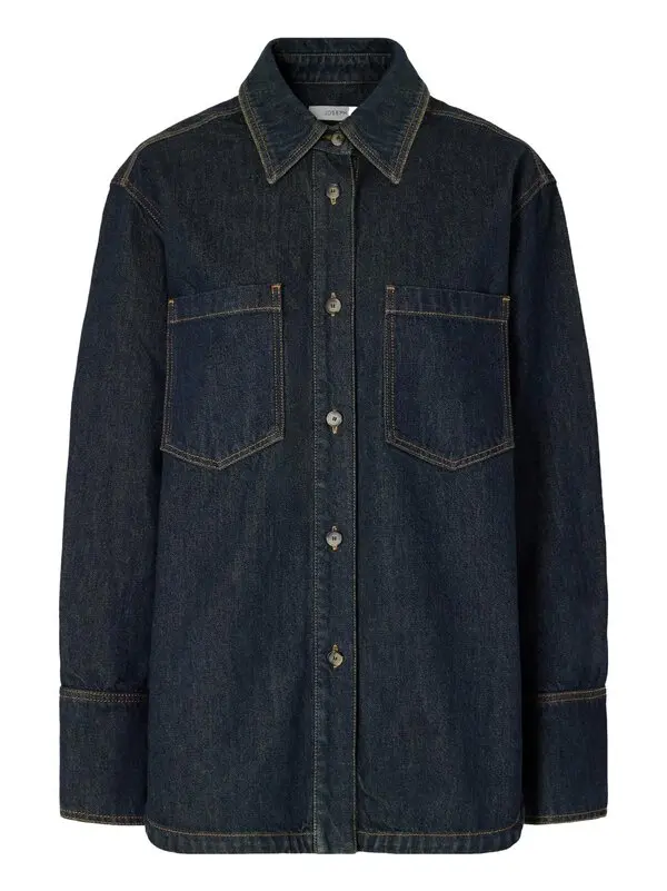 JOSEPH Idar Denim Shirt - Black