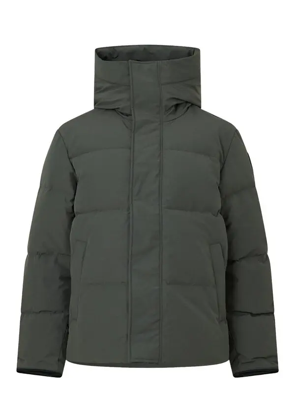 Canada Goose Hooded Warm Down Jacket - Black