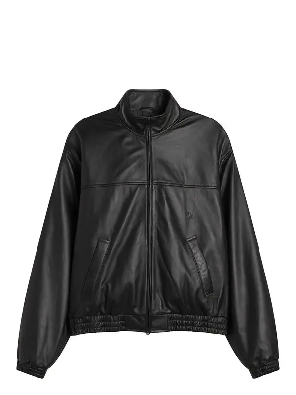 END. Lane Leather Jacket - Black