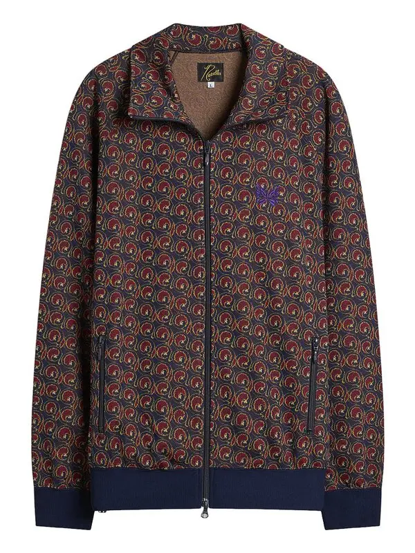 Needles Poly Jacquard Track Jacket - Vortex