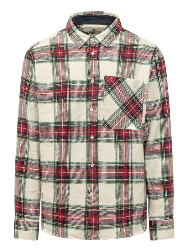 Barbour Bowmont Authentique Highland Shirt - Ecru
