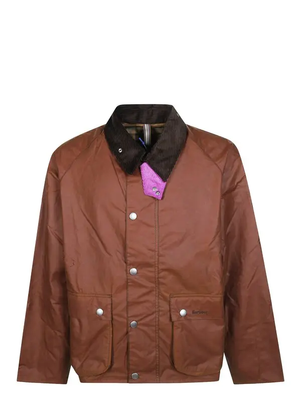 PAUL SMITH LOVES BARBOUR Transport Wax Jacket - Rosso