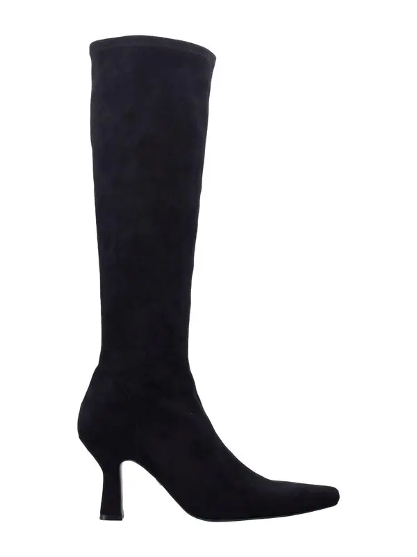 Senso Knee-high Heeled Boots - Ebony