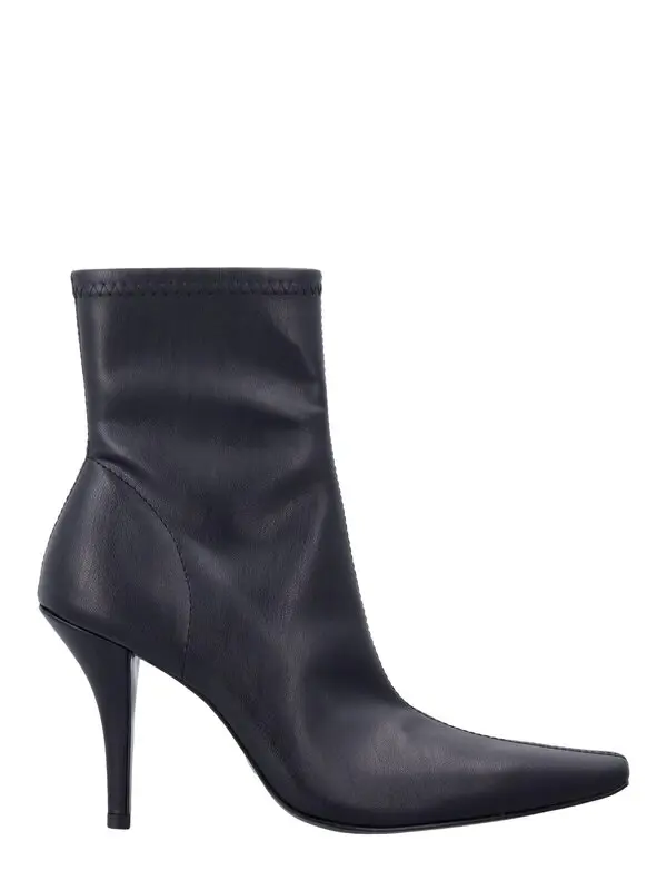 Senso Pointed-toe Stiletto Ankle Boots - Ebony
