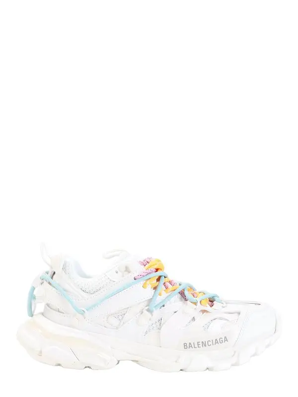 Balenciaga Track Trail Lace Sneakers - White