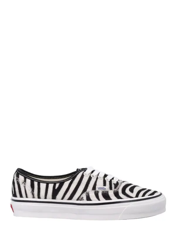 VANS Zebra Print Platform Low-top Sneakers - Marshmallow