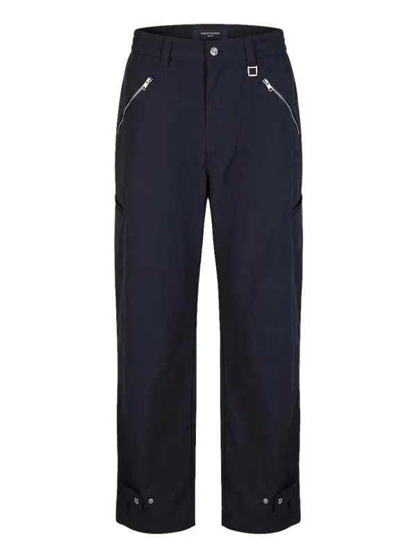 WOOYOUNGMI Nylon-polyester Cotton Pants - Black