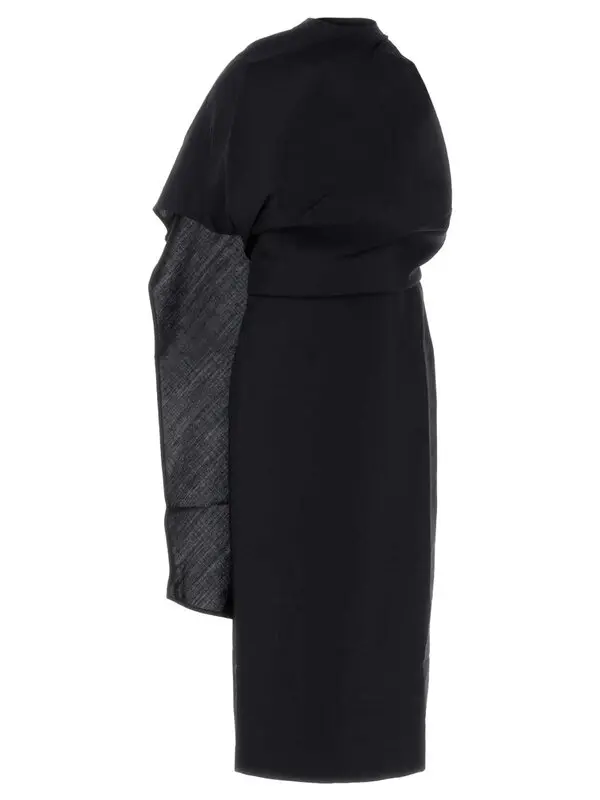 RÓHE Midnight Gabardine Mini Dress - Blue