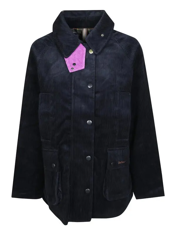 PAUL SMITH LOVES BARBOUR Cord Beaufort Jacket - Blu