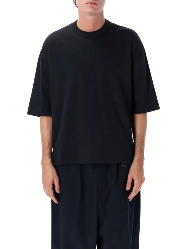 Comme Des Garçons Oversized Cotton T-shirt - Nero