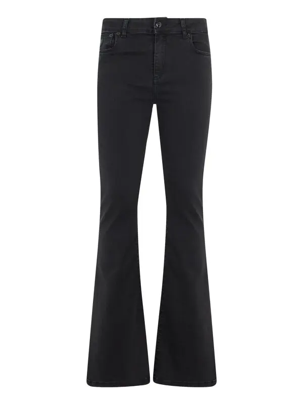 LOIS Flared Jeans With Stretch Denim - Black