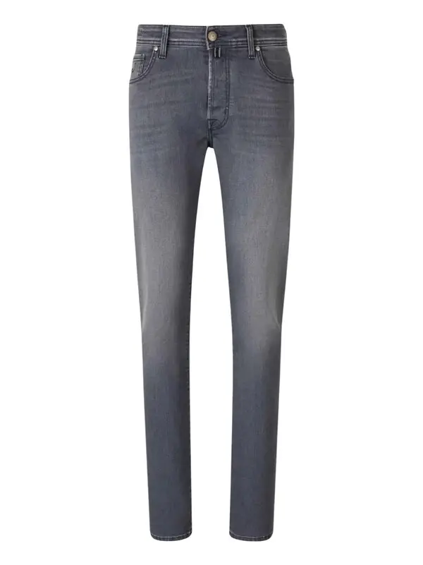 JACOB COHЁN Cotton Jeans - Grey