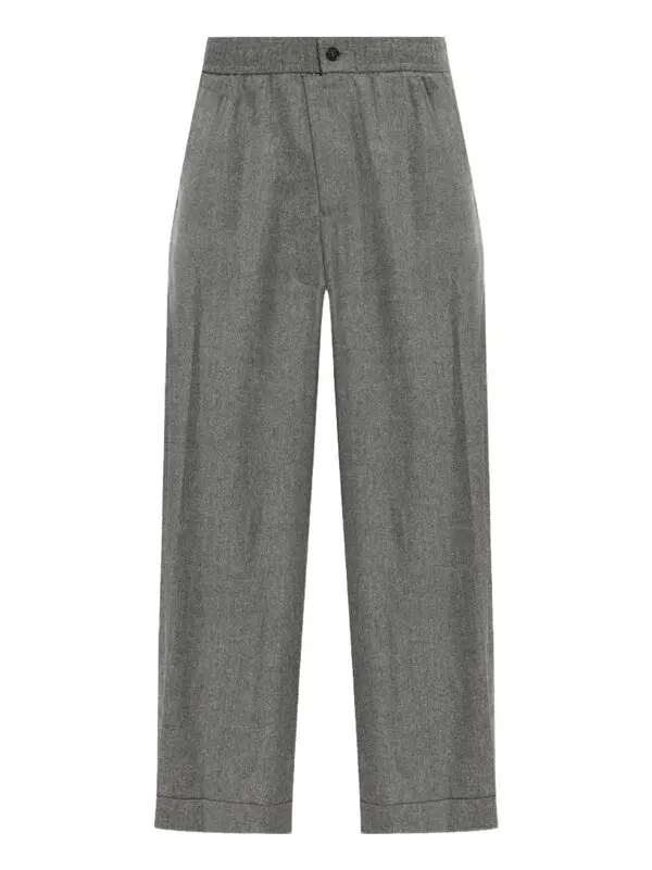 Giorgio Armani Wool Trousers - Grey
