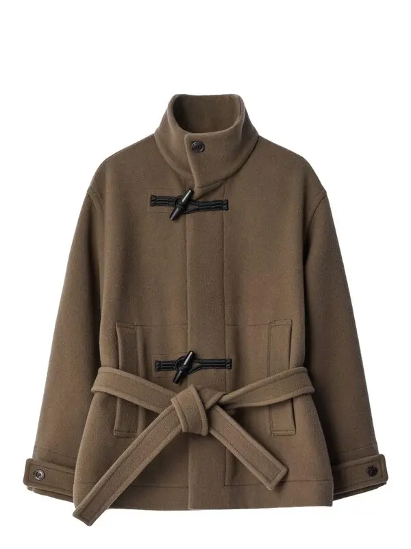 LEMAIRE Wool Coat - Green