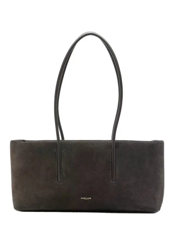 DEMELLIER Stockholm Suede Shoulder Bag - Brown