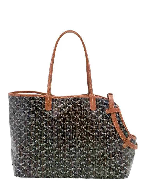 Goyard 2023 Goyardine Chien Gris Pet Carrier Travel Bag - Black