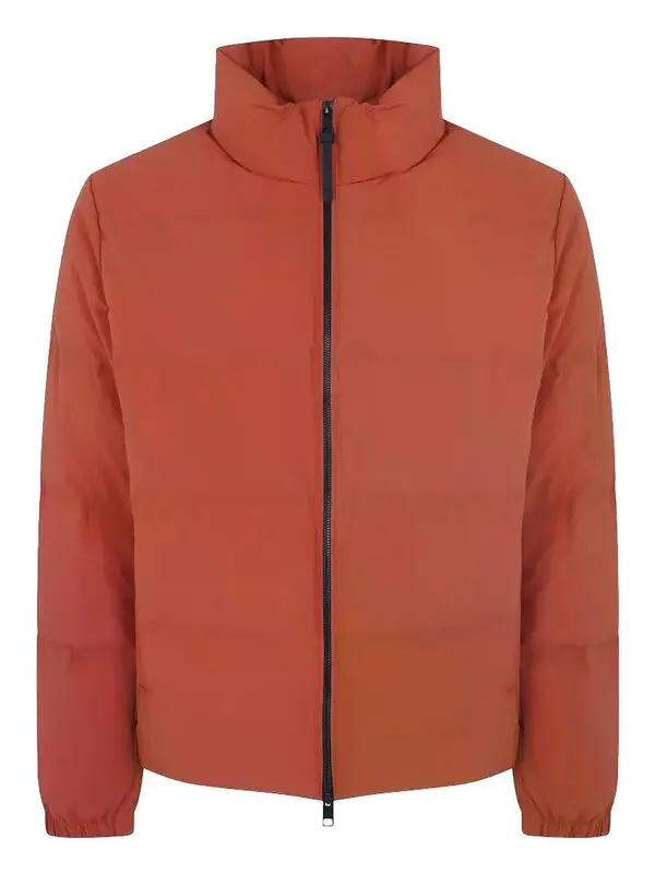 PEOPLE OF SHIBUYA Quilted High-neck Jacket - Red