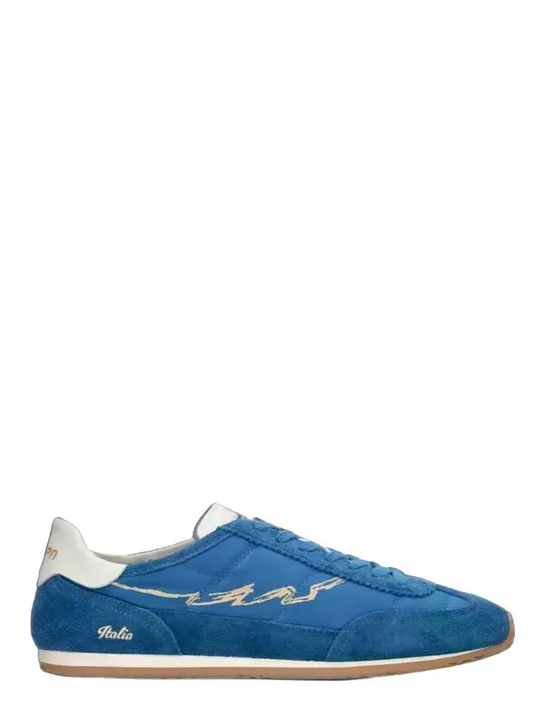 ENTERPRISE JAPAN Entjpn 61 Mondialito Logo-print Low-top Sneakers - Blue