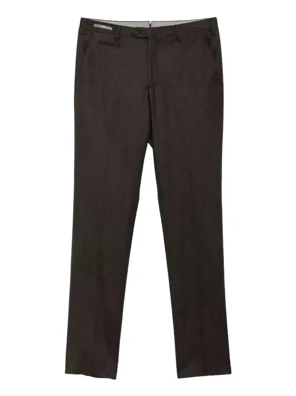 Corneliani Straight-leg Tailored Trousers - Brown
