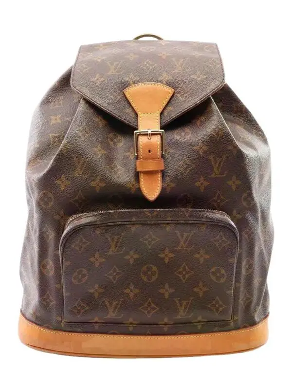 LOUIS VUITTON 1999 Gm Monogram Canvas Backpack - Brown