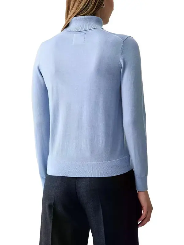 Gant Roll-neck Sweater - Purple