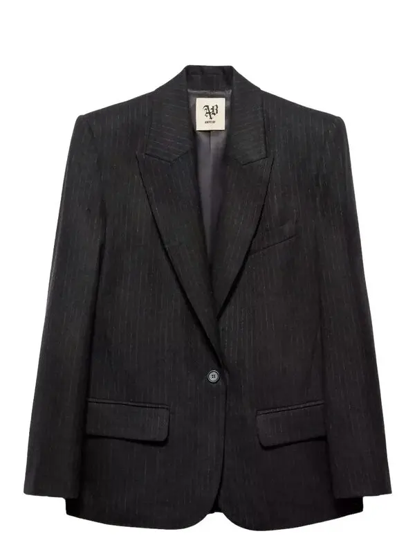 ANIYE BY Colette Pinstripe-print Blazer - Black