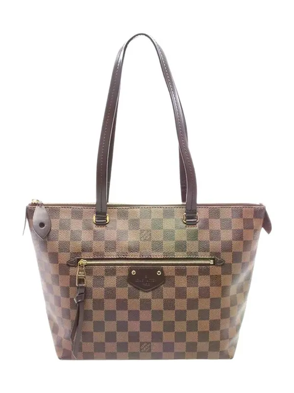 LOUIS VUITTON 2017 Damier Ebene Iena Pm Tote Bag - Brown