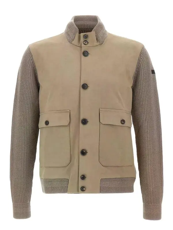 RRD Nabucco Button-up Cardigan - Neutrals