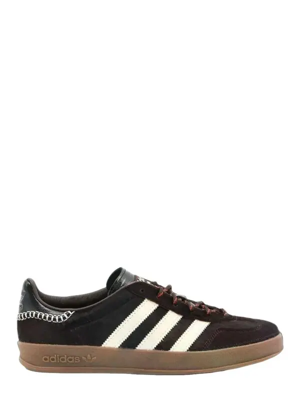 Adidas X Wales Bonner Gazelle Pony-hair Sneakers - Brown