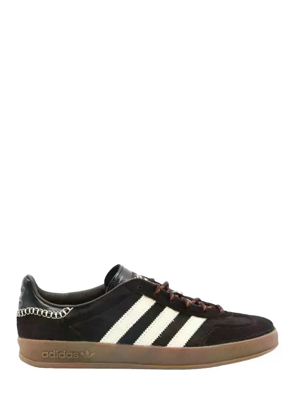 Adidas X Wales Bonner Gazelle Pony-hair Sneakers - Brown
