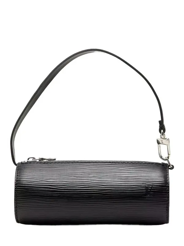 LOUIS VUITTON 1990-2010 Epi Pochette Soufflot Handbag - Black
