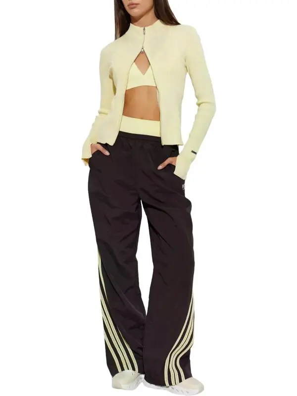 P.E Nation Solar Ribbed Zip-up Cardigan - Yellow