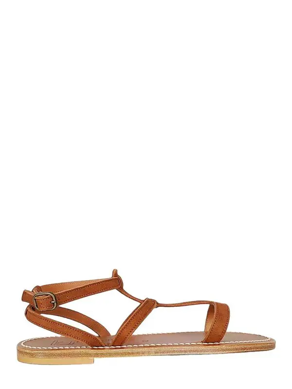 K.JACQUES Arelate Flat Sandals - Brown