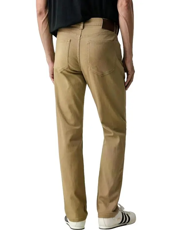 Gant Logo-patch Straight-leg Jeans - Neutrals
