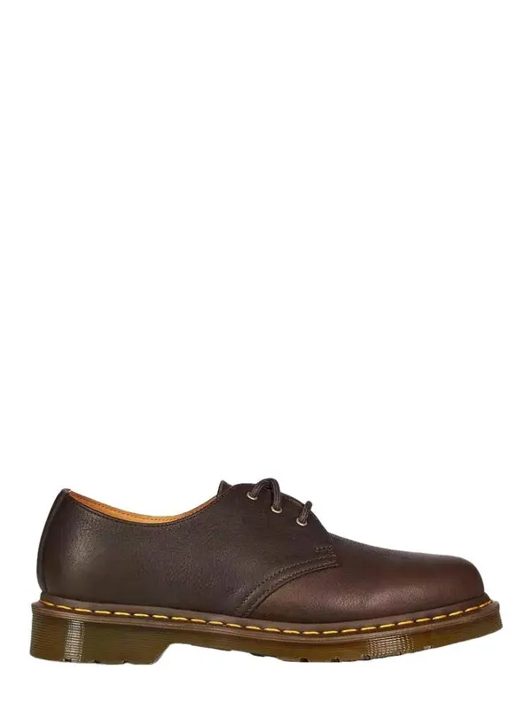 Dr. Martens 1461 3 Eye Grain-effect Derby Shoes - Brown
