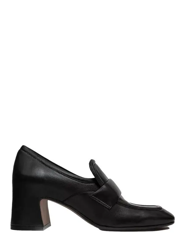 MARA BINI Perla Block-heel Pumps - Black
