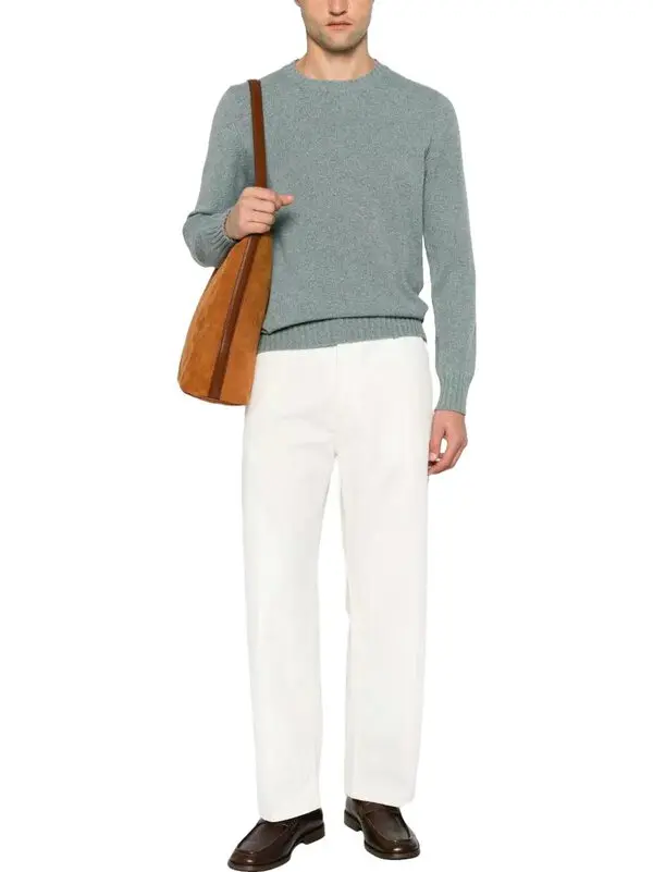 PIACENZA CASHMERE 1733 Cashmere Crew-neck Sweater - Blue