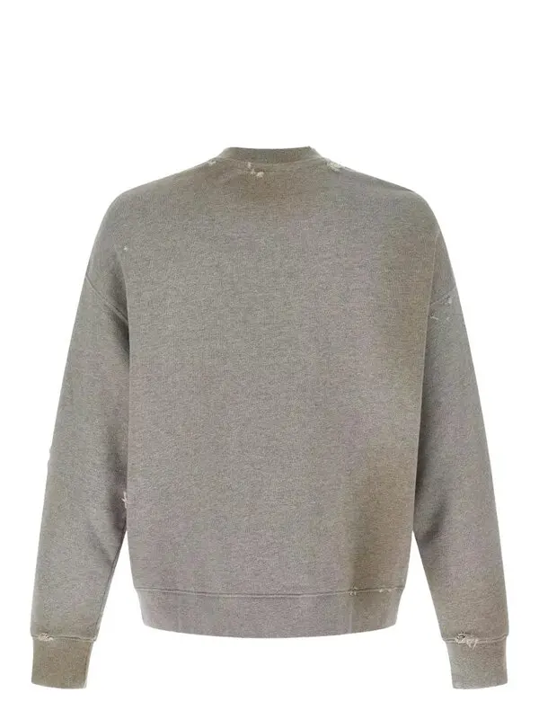 SONG FOR THE MUTE Playground Distressed Sweater - Grey