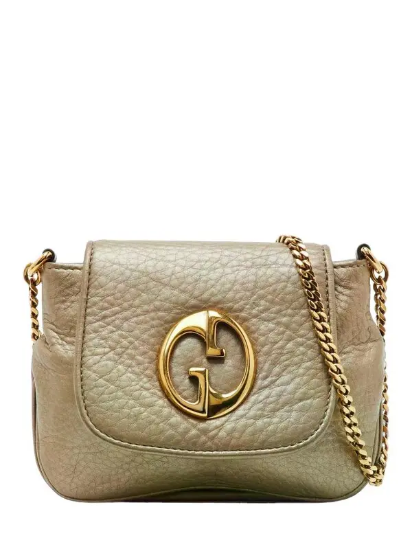 Gucci 1973 Mini Chain Crossbody Bag - Gold