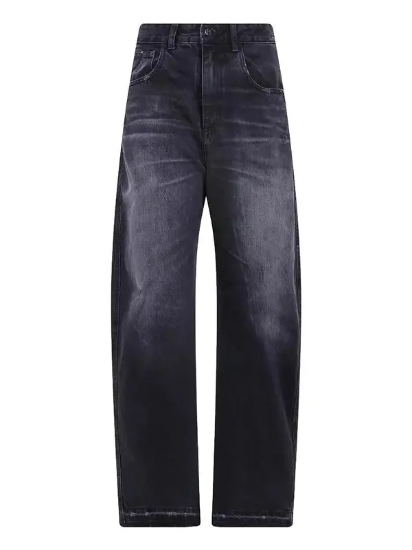 LOIS Belt-loops Jeans - Black