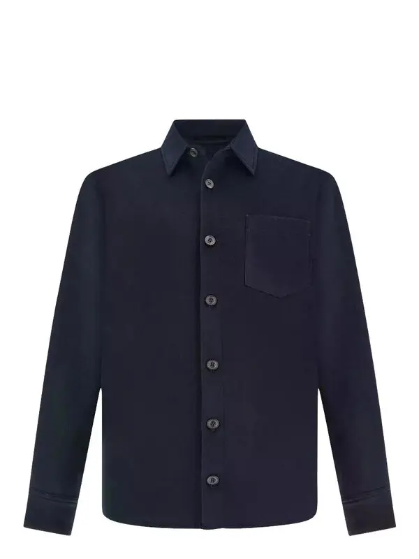 Paul & Shark Cashmere Overshirt - Blue