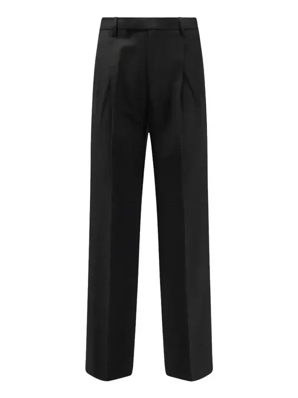 Vince Louie Pleated Trousers - Black