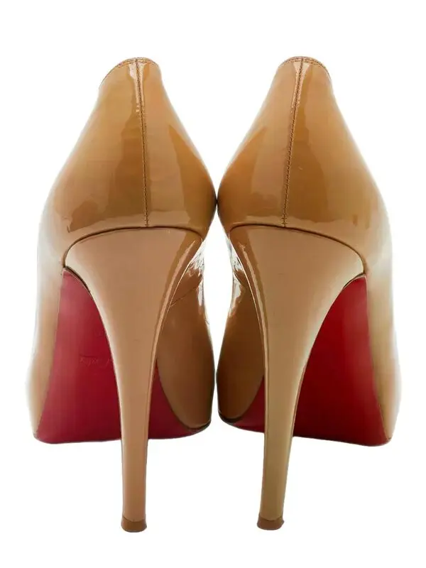 CHRISTIAN LOUBOUTIN Very Prive Platform Pumps - Neutrals