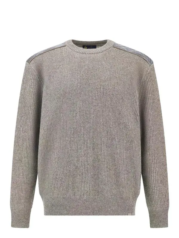 Paul & Shark Ribbed-knit Sweater - Neutrals