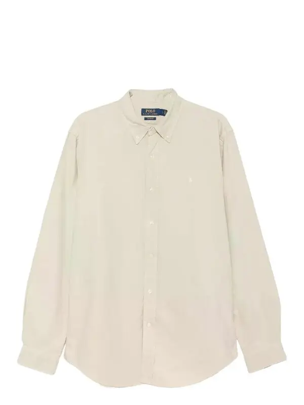Polo Ralph Lauren Button-down Long-sleeve Shirt - Neutrals