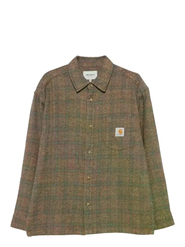 Carhartt Work In Progress Bagley Check Shirt - Brown