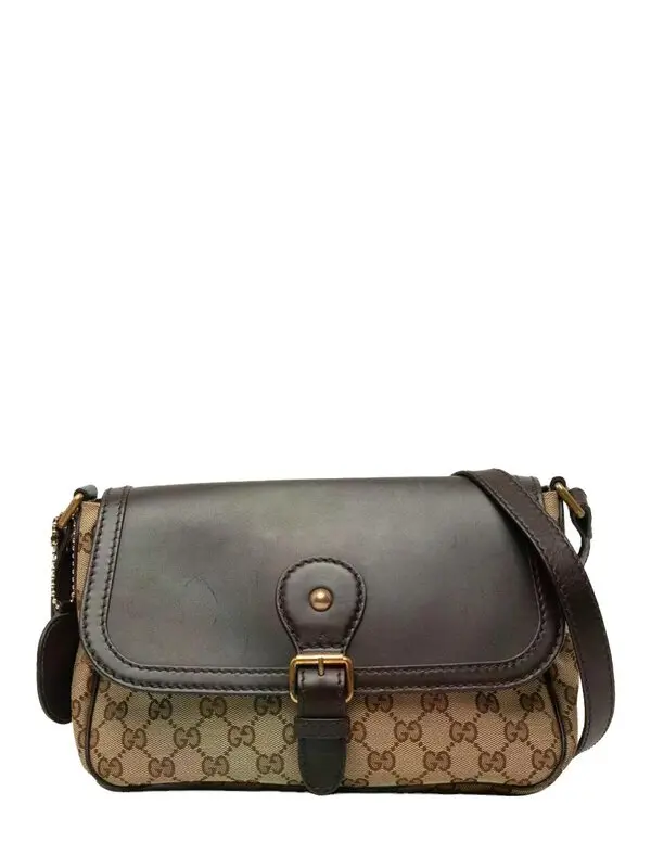 Gucci 2000-2015 Gg Canvas Sukey Crossbody Bag - Neutrals
