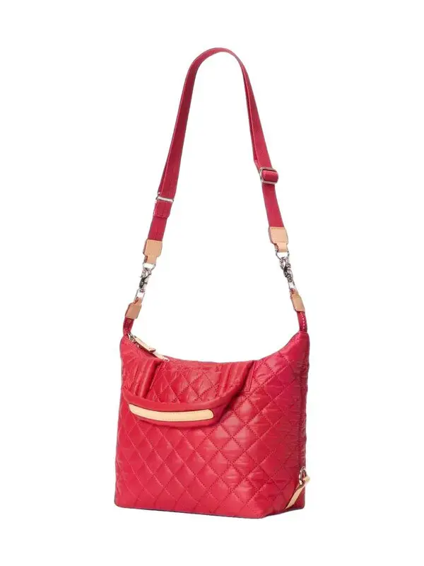 Mz Wallace Small Sutton Deluxe Quilted Tote Bag - Red